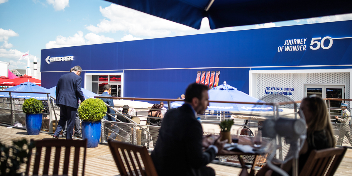 Successful exhibit for Embraer at Paris Air Show 2019 – RTH group